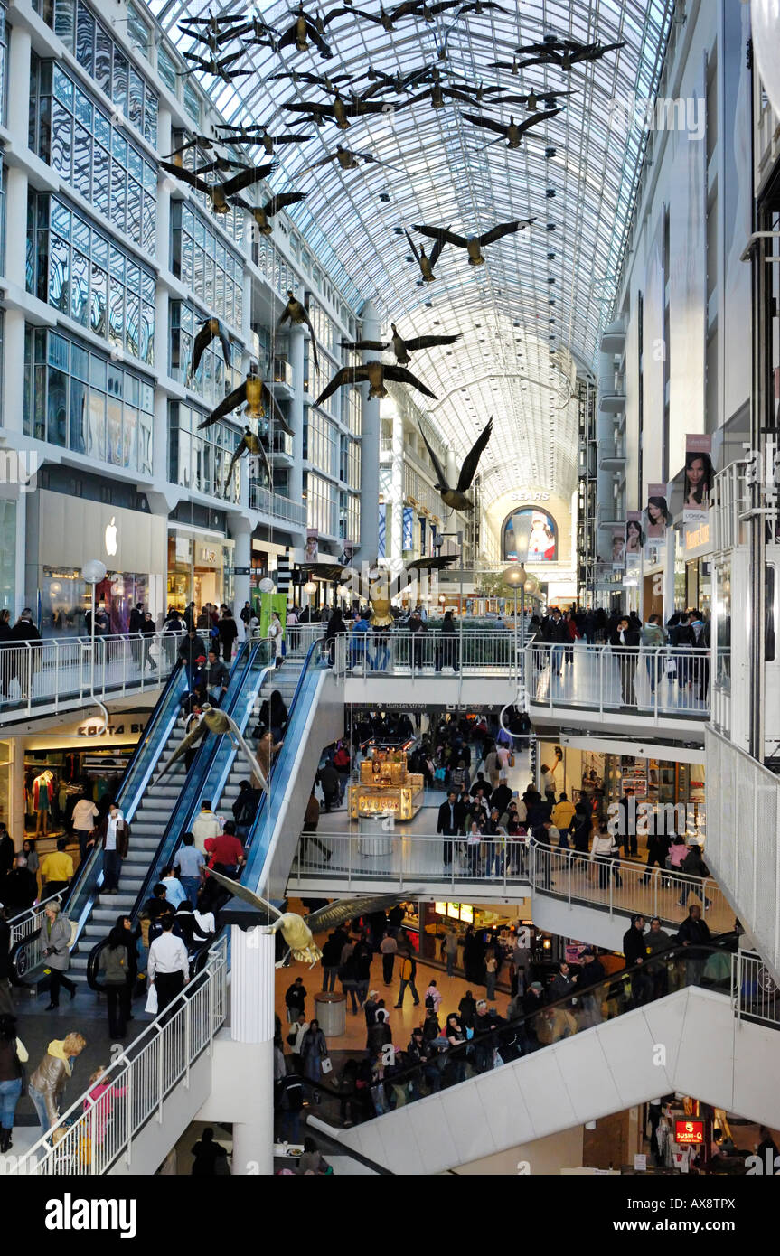 Toronto Eaton Centre Stock Photo - Alamy