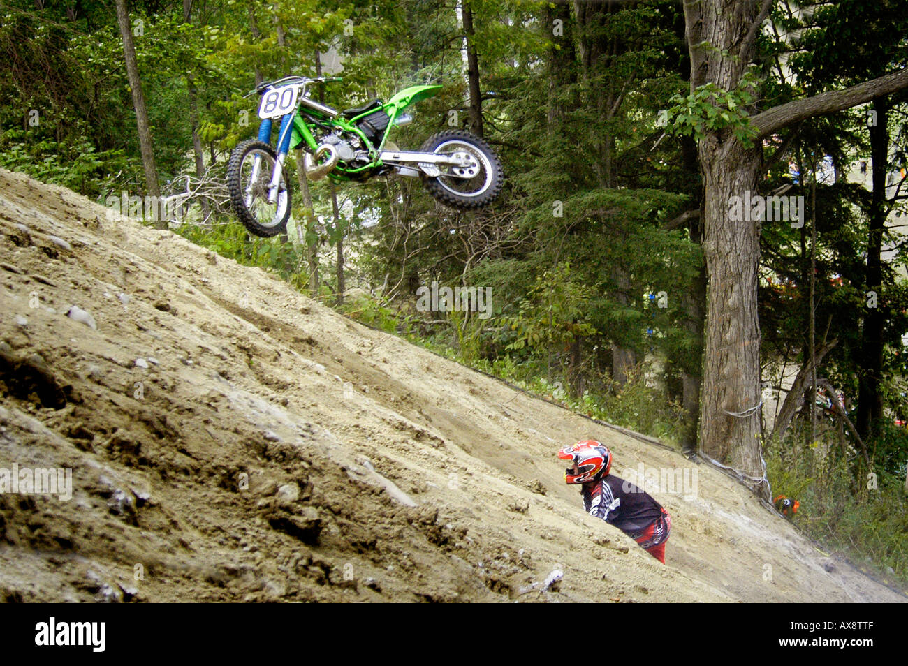 Motorcycle hill climb competition michigan hi-res stock photography and ...