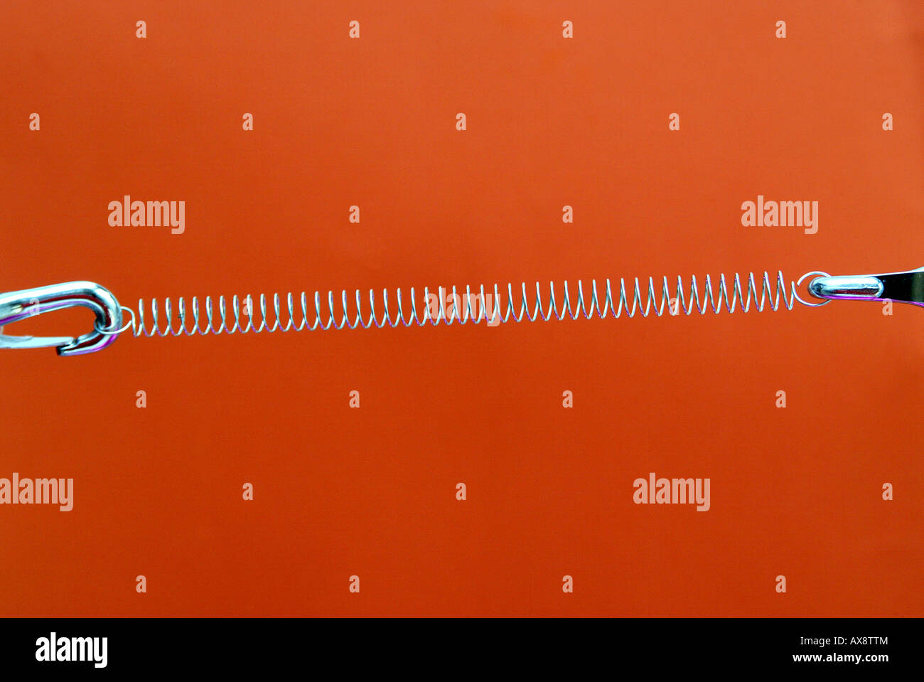 Stretched metal spring hi-res stock photography and images - Alamy