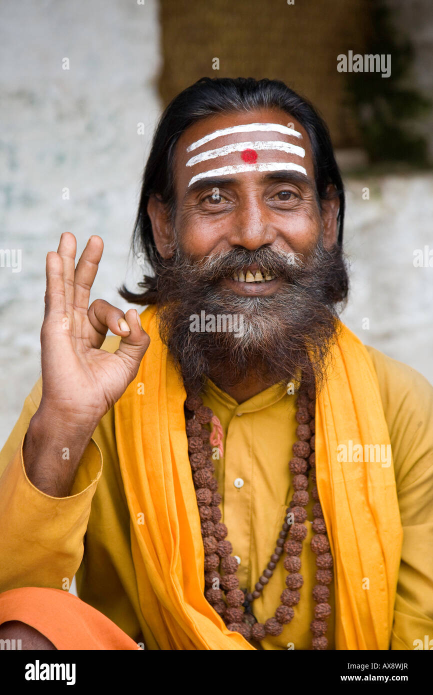 Holy Men in Katmandu Stock Photo - Alamy
