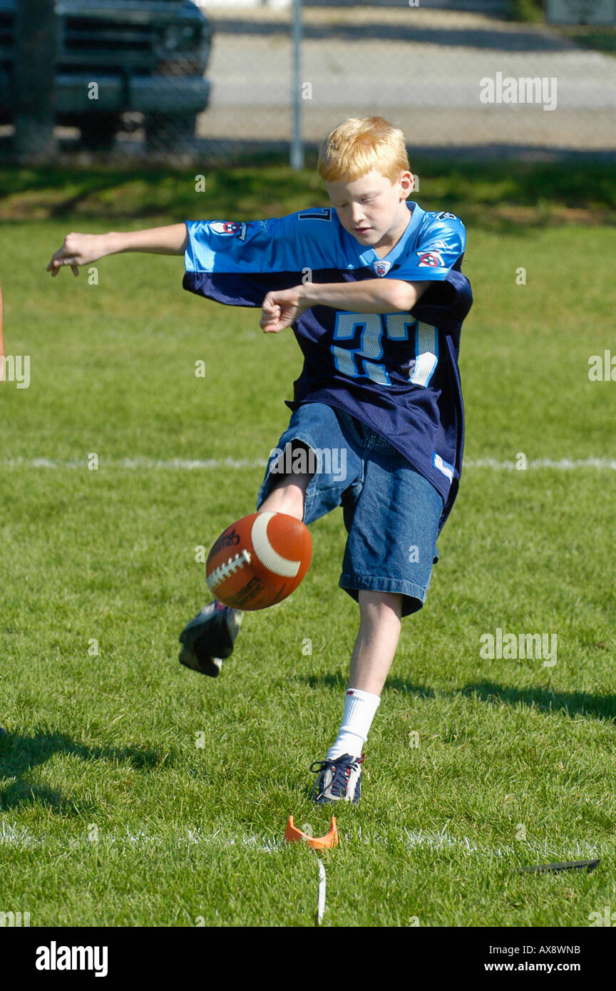 Punt pass and kick competition held for boy or girls 12 years of age ...