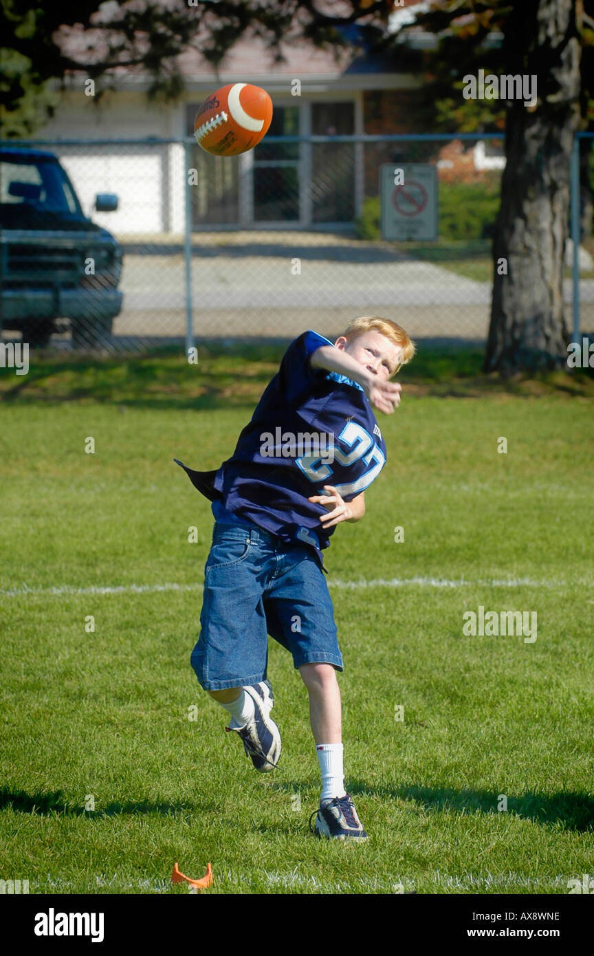 Punt pass and kick competition held for boy or girls 12 years of age ...