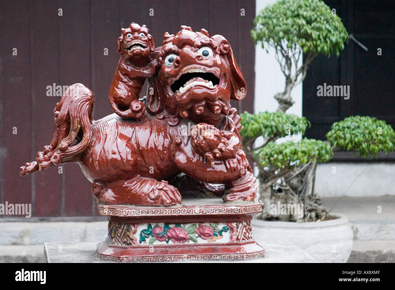 The Temple of Literature (Van Mieu Stock Photo - Alamy