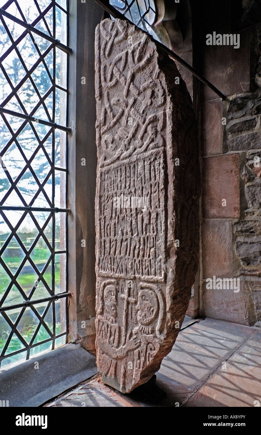 The Tunwini Cross. Church of Saint Mary and Saint Michael, Great ...