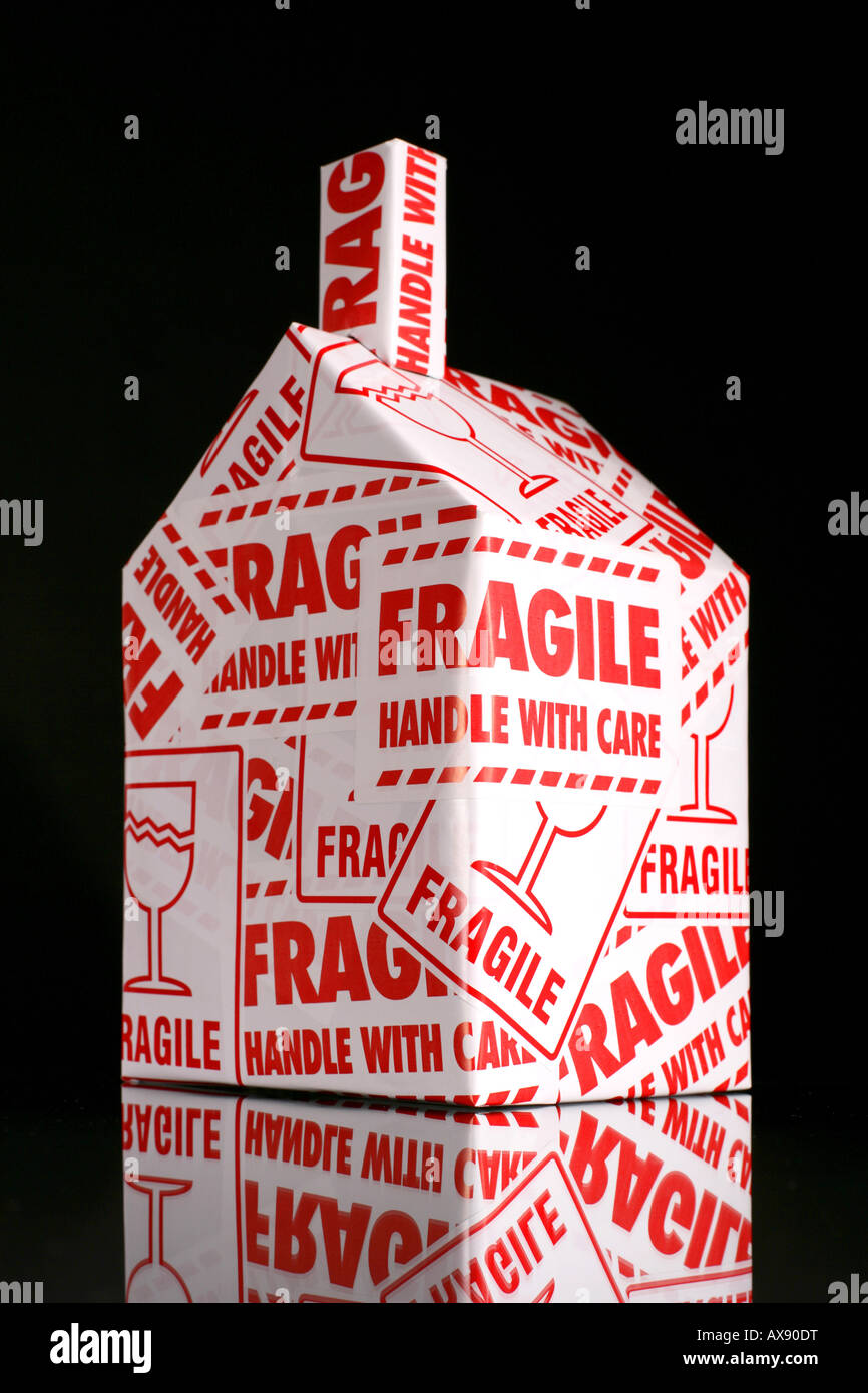 Fragile property market hi-res stock photography and images - Alamy