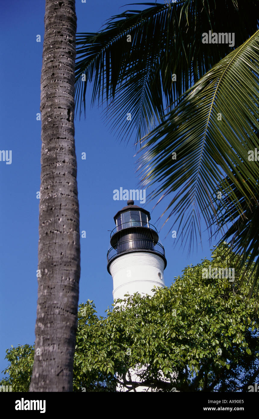 Key West Lighthouse Florida USA Stock Photo - Alamy