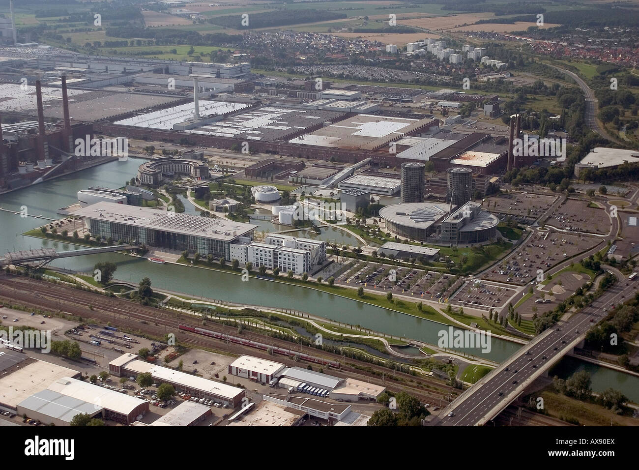 Vw Manufacturing Plant Overhead View