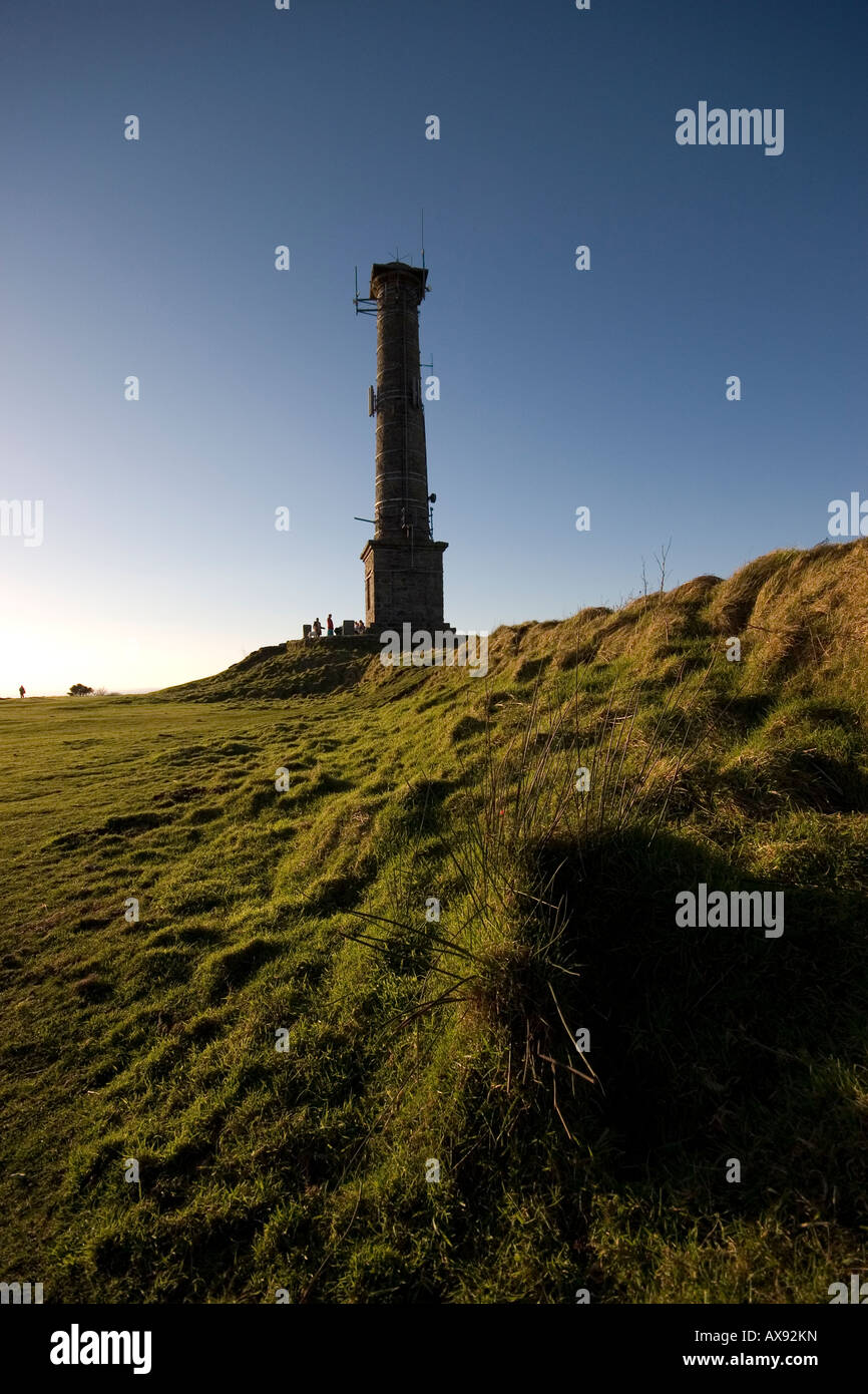 The pump stack on the summit of Kit Hill Stock Photo - Alamy