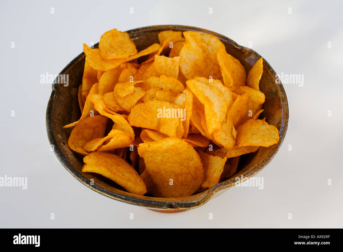 BBQ potato chips Stock Photo - Alamy