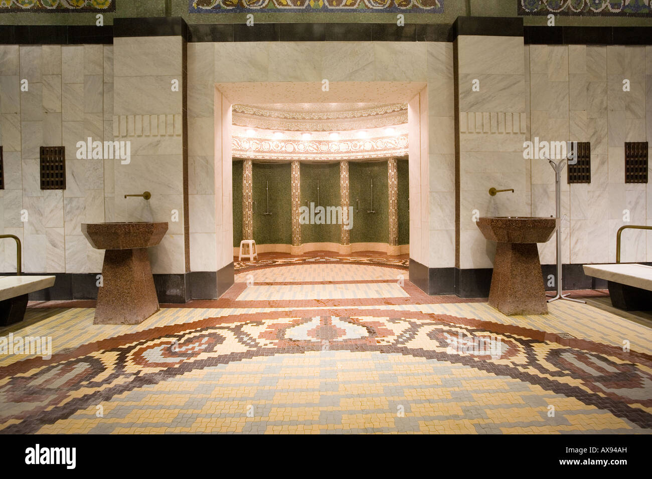 swimming pool in the public baths Stock Photo - Alamy