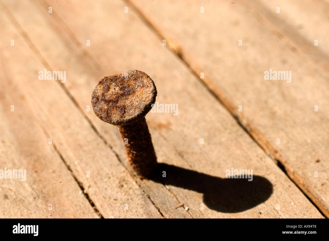 Rusty nail hi-res stock photography and images - Alamy