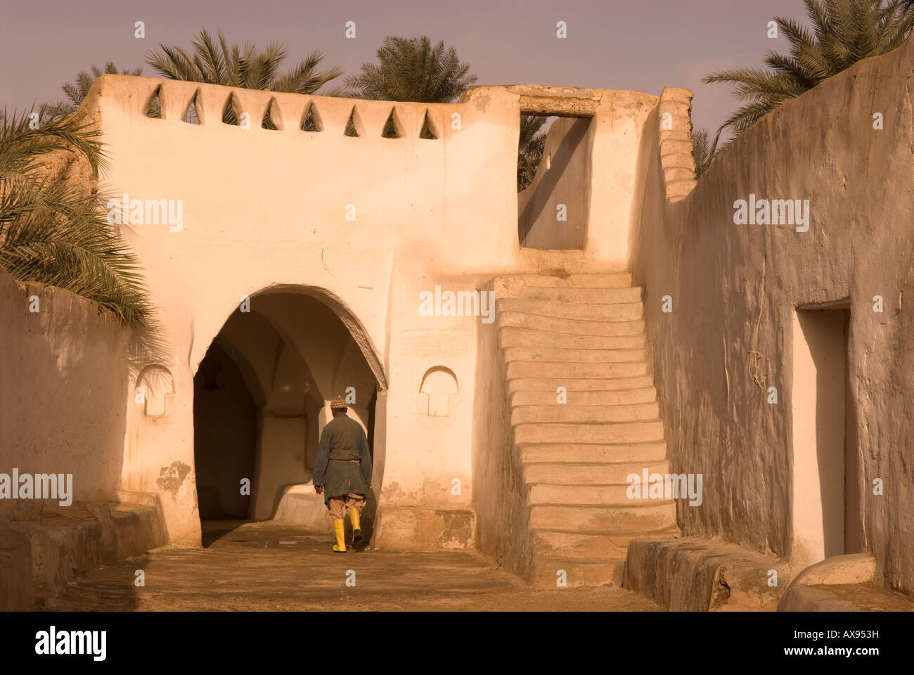 A view of the Old City of Ghadames Libya A UNESCO World Heritage site ...