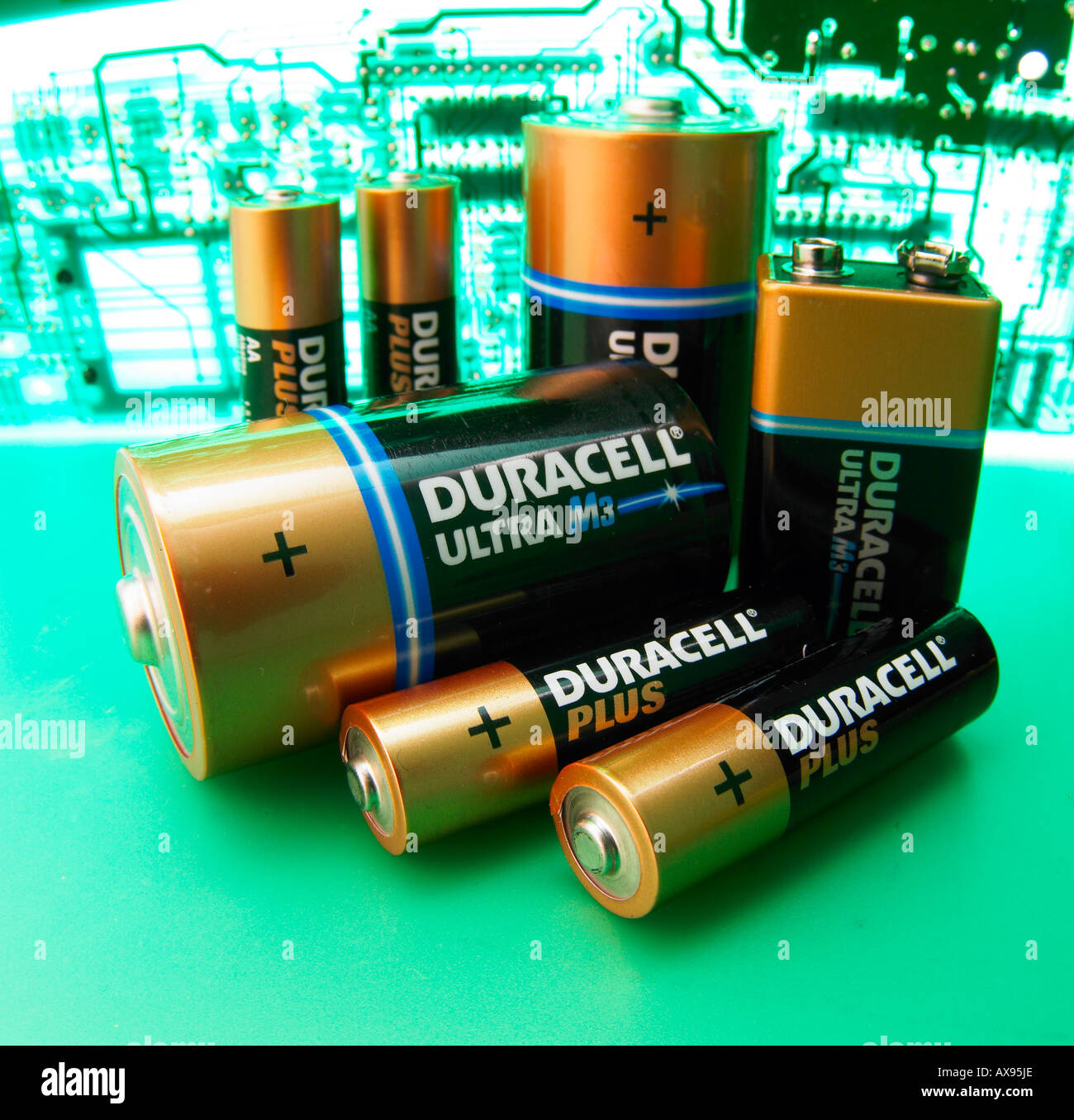 Voltage power futuristic circuits battery hi-res stock photography and ...