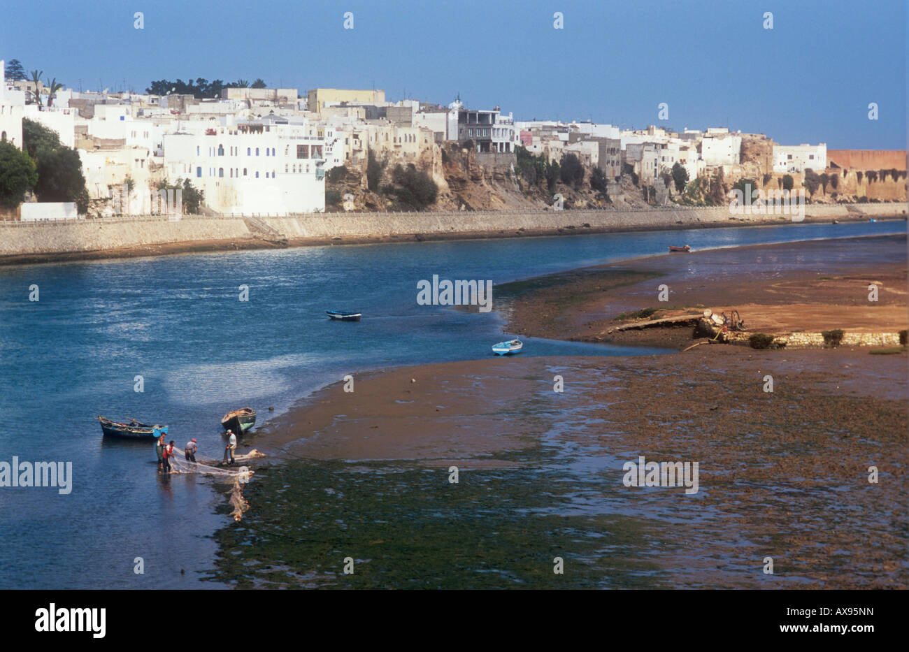 The river at Azemmour, Morocco Stock Photo - Alamy