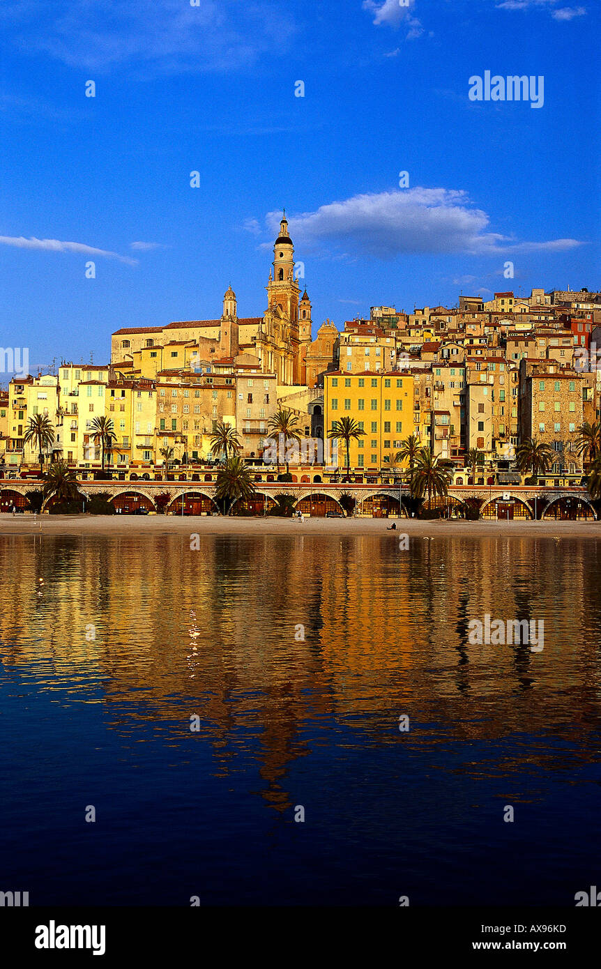 Menton, Cote d'Azur, Provence Frankreich Stock Photo - Alamy