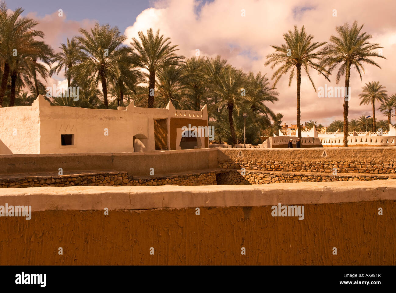 A view of the Old City of Ghadames Libya A UNESCO World Heritage site ...