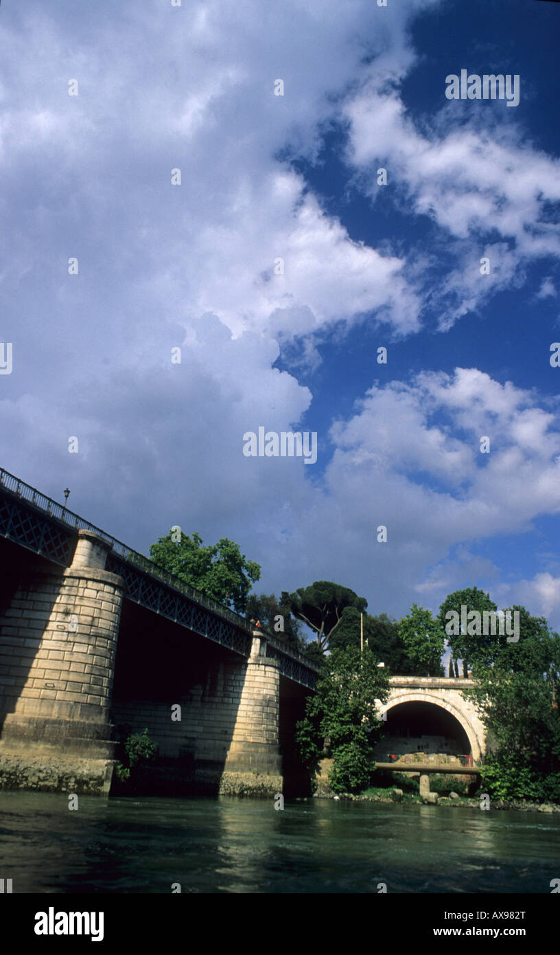 Tiber Island, Rome, Italy Stock Photo - Alamy