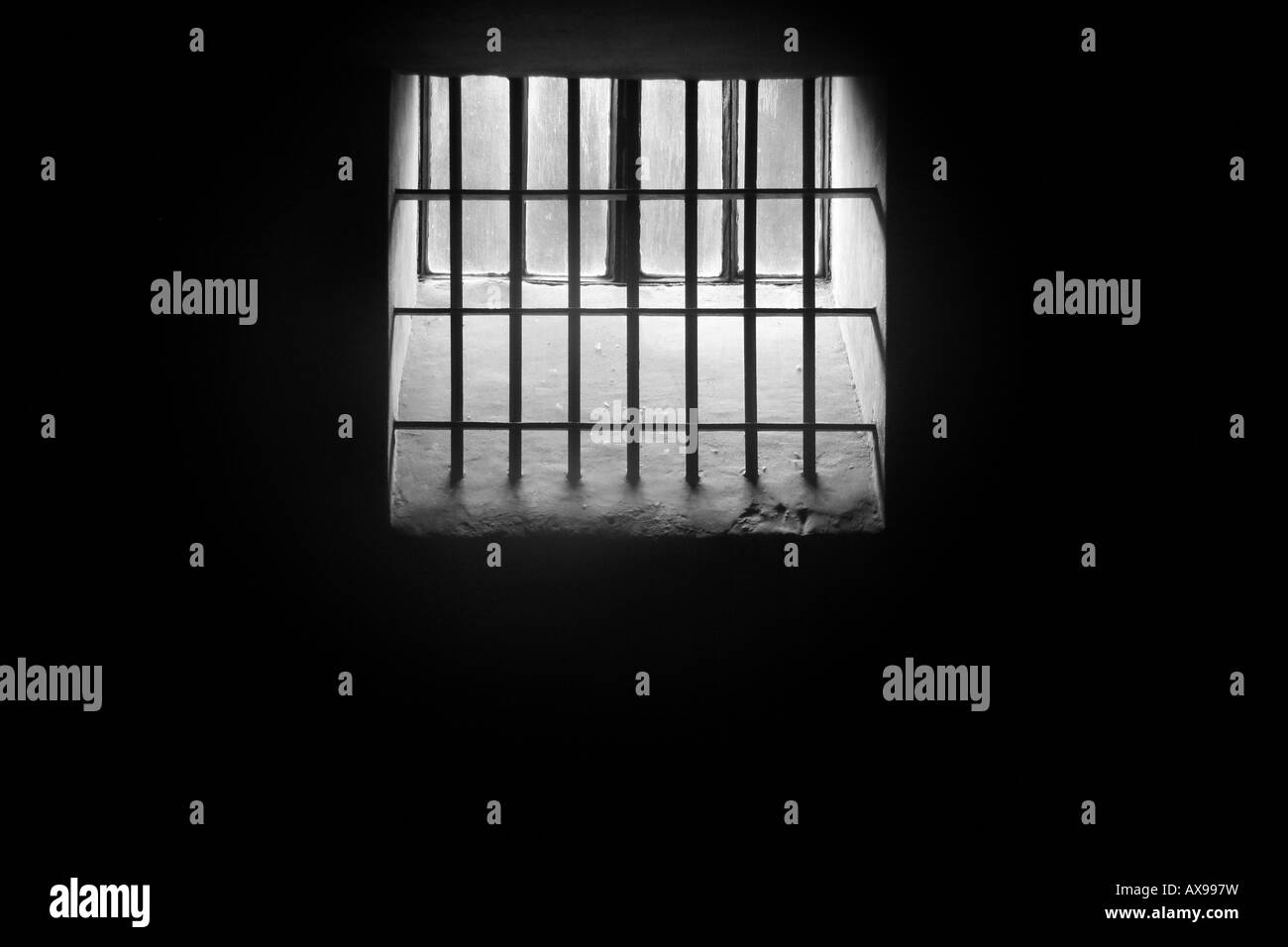 Prison cell window hi-res stock photography and images - Alamy