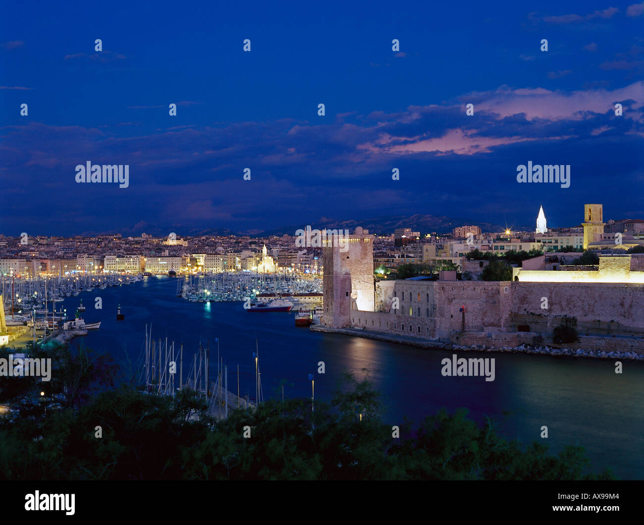 Birds eye view marseille france hi-res stock photography and images - Alamy