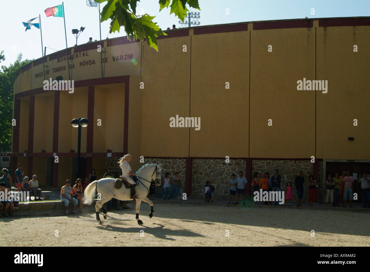 Sónia Matias, famous portuguese female bullfighter Stock Photo - Alamy