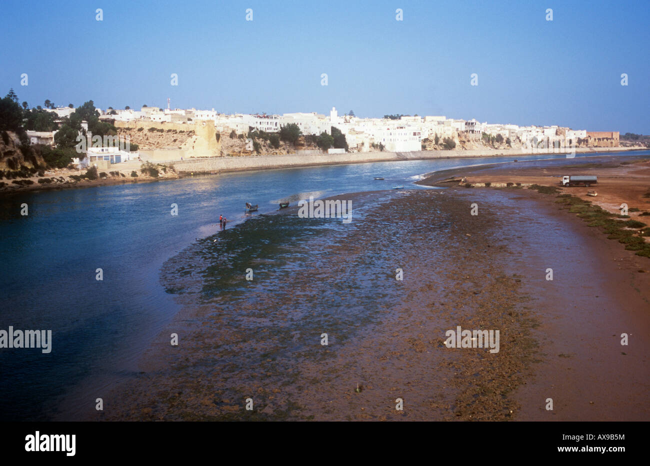 The river at Azemmour, Morocco Stock Photo - Alamy