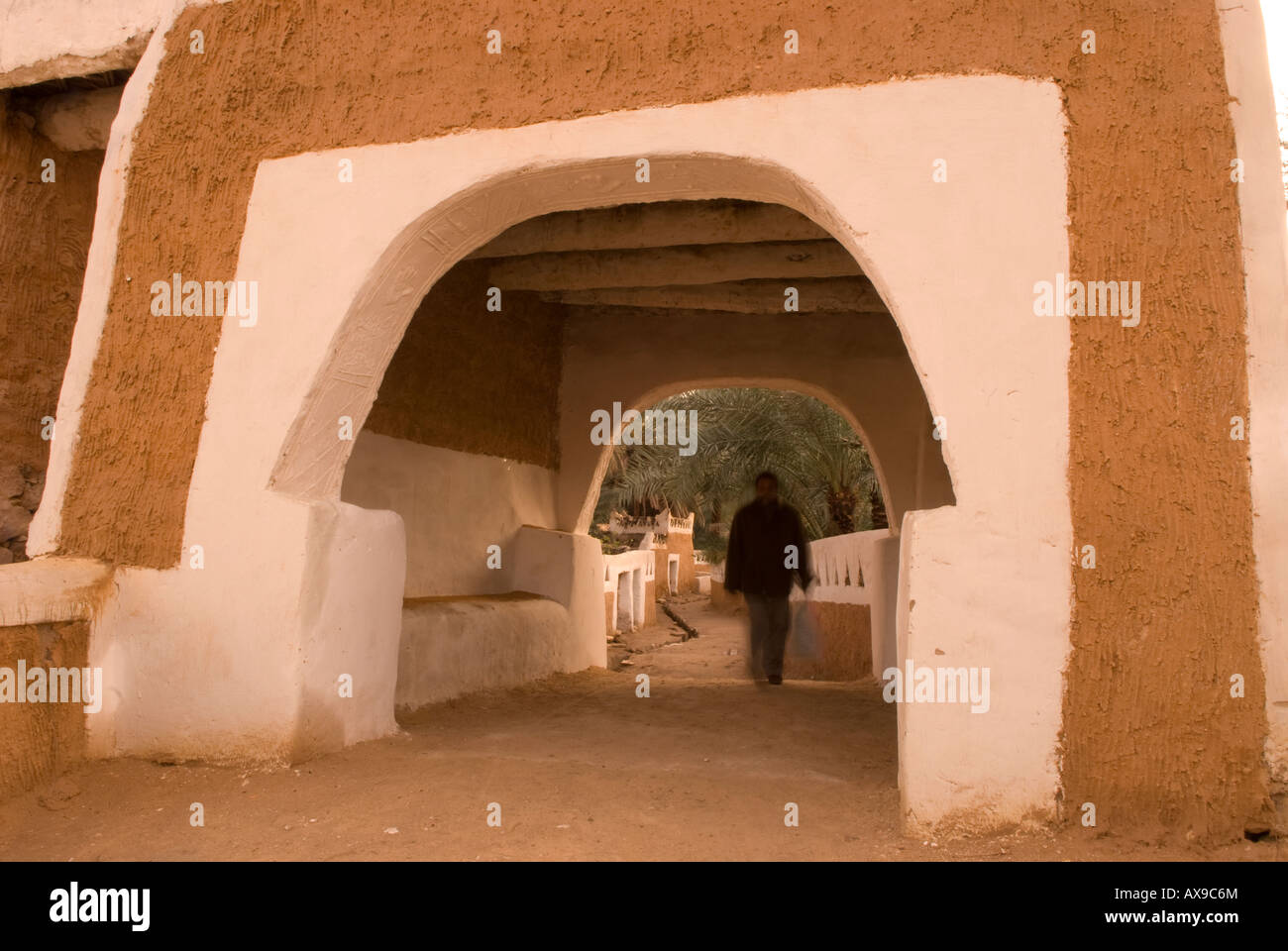 A view of the Old City of Ghadames Libya A UNESCO World Heritage site ...