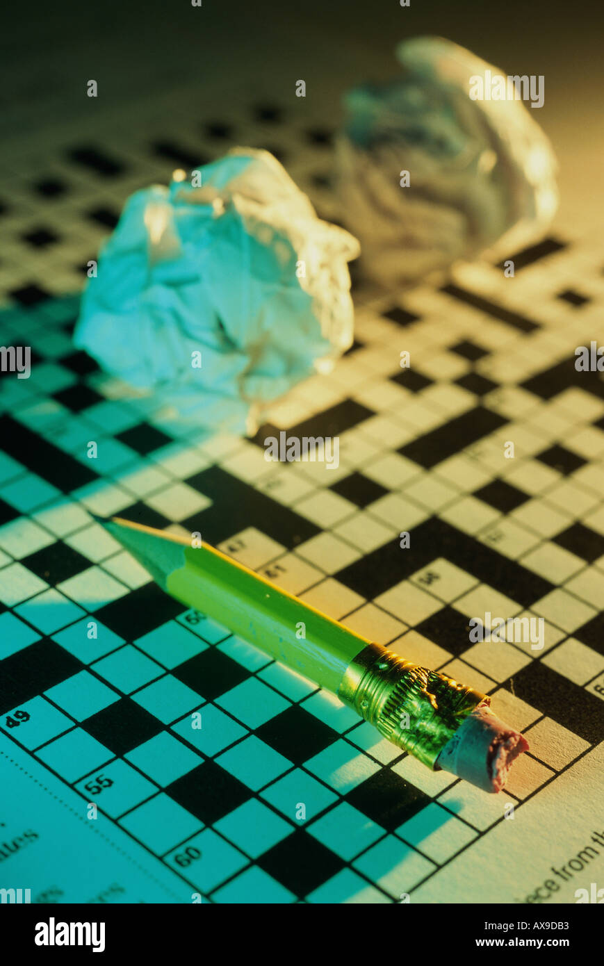 Chewed pencil hi-res stock photography and images - Alamy