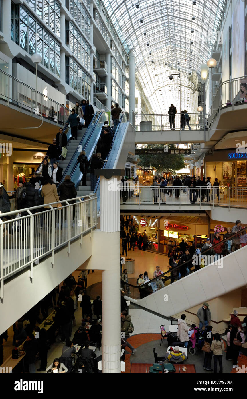 Toronto Eaton Centre Stock Photo - Alamy