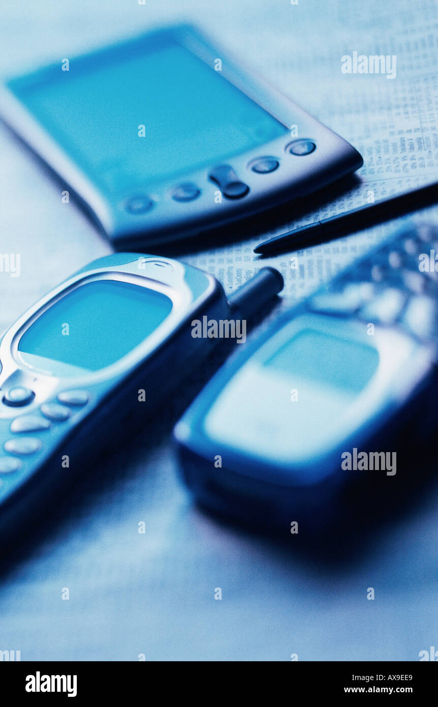 Unused phones hi-res stock photography and images - Alamy