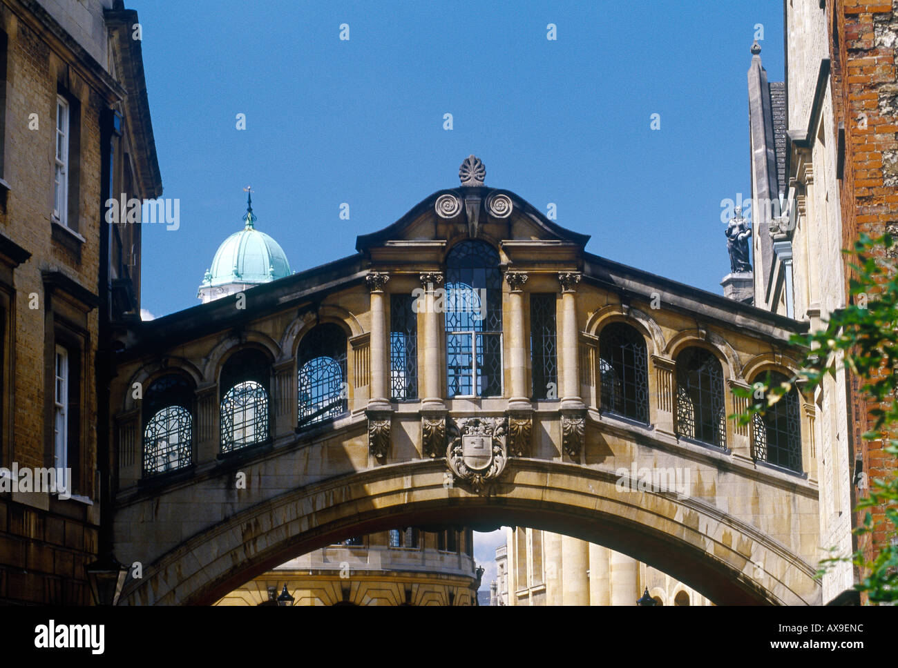 Bridge of Sighs, Hertford College, University of Oxford, England Stock ...