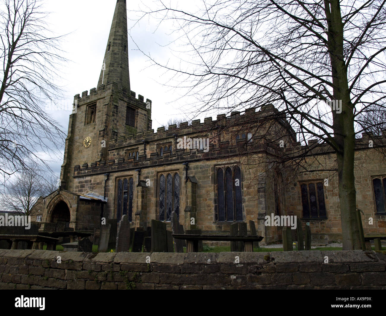 ashover parish church,built in the 15th century,but the original church ...