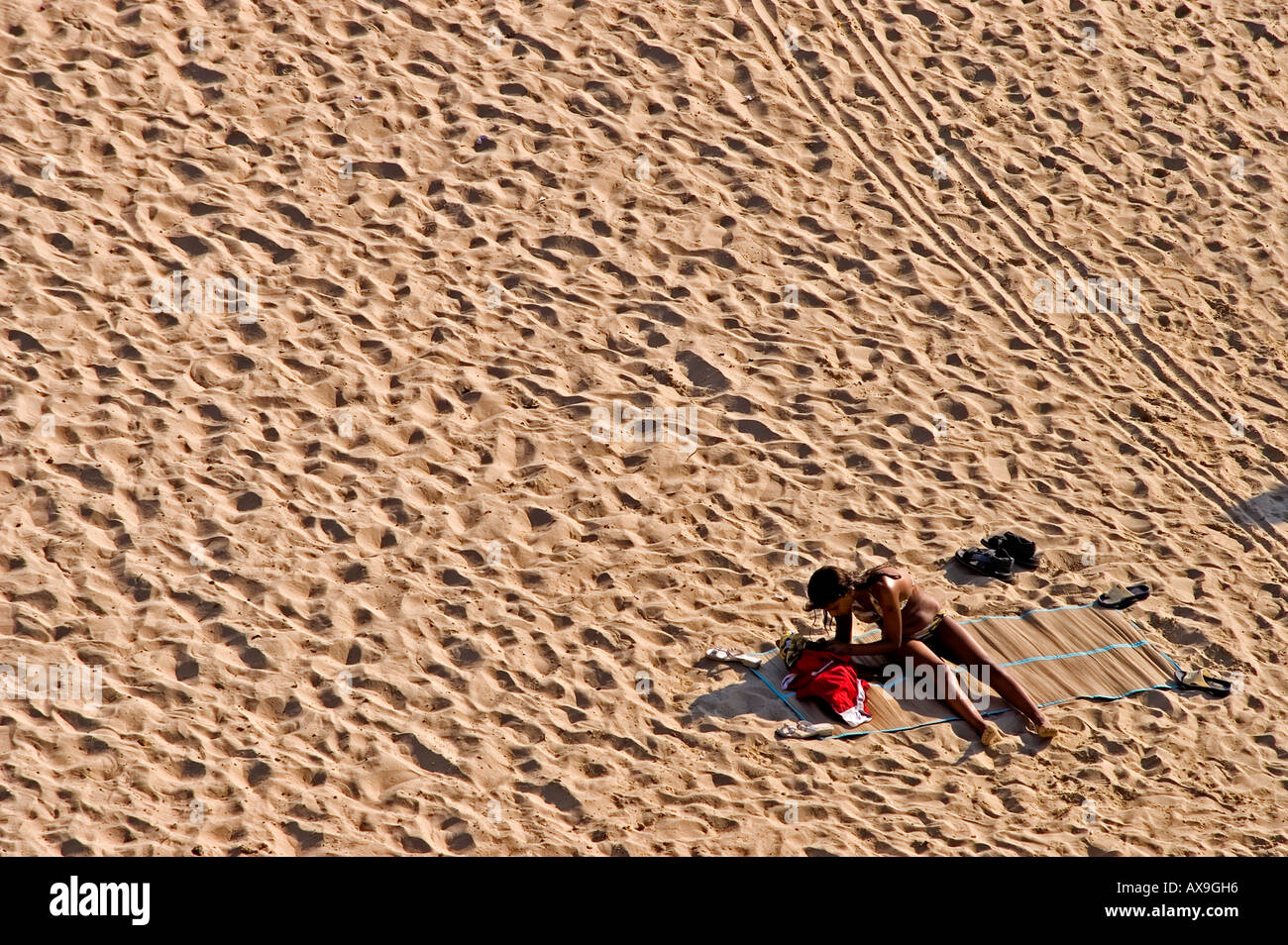 People on the Natanya beach Israel Stock Photo - Alamy