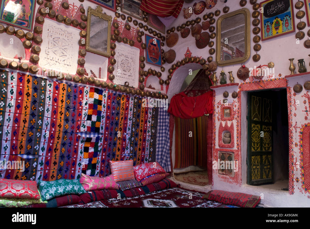 The resplendent interior of a traditional house in the Old City of ...