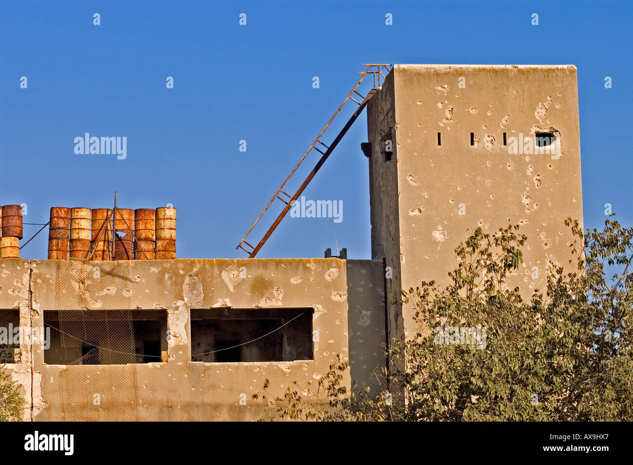 exterior of deserted building Stock Photo - Alamy