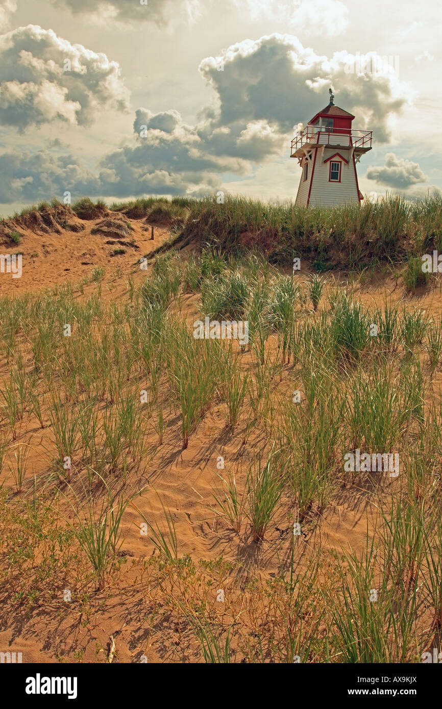 Covehead lighthouse PEI prince edward island Canada Stock Photo - Alamy