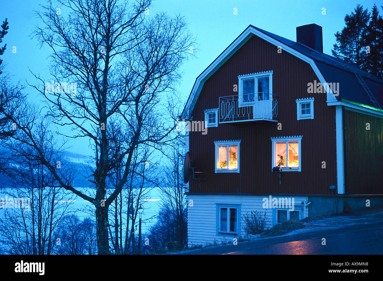 Wodden houses hi-res stock photography and images - Alamy