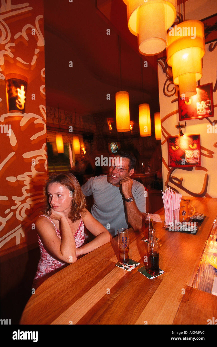 Buho Bar, La Laguna, Tenerife, Canary Island Spain Stock Photo - Alamy