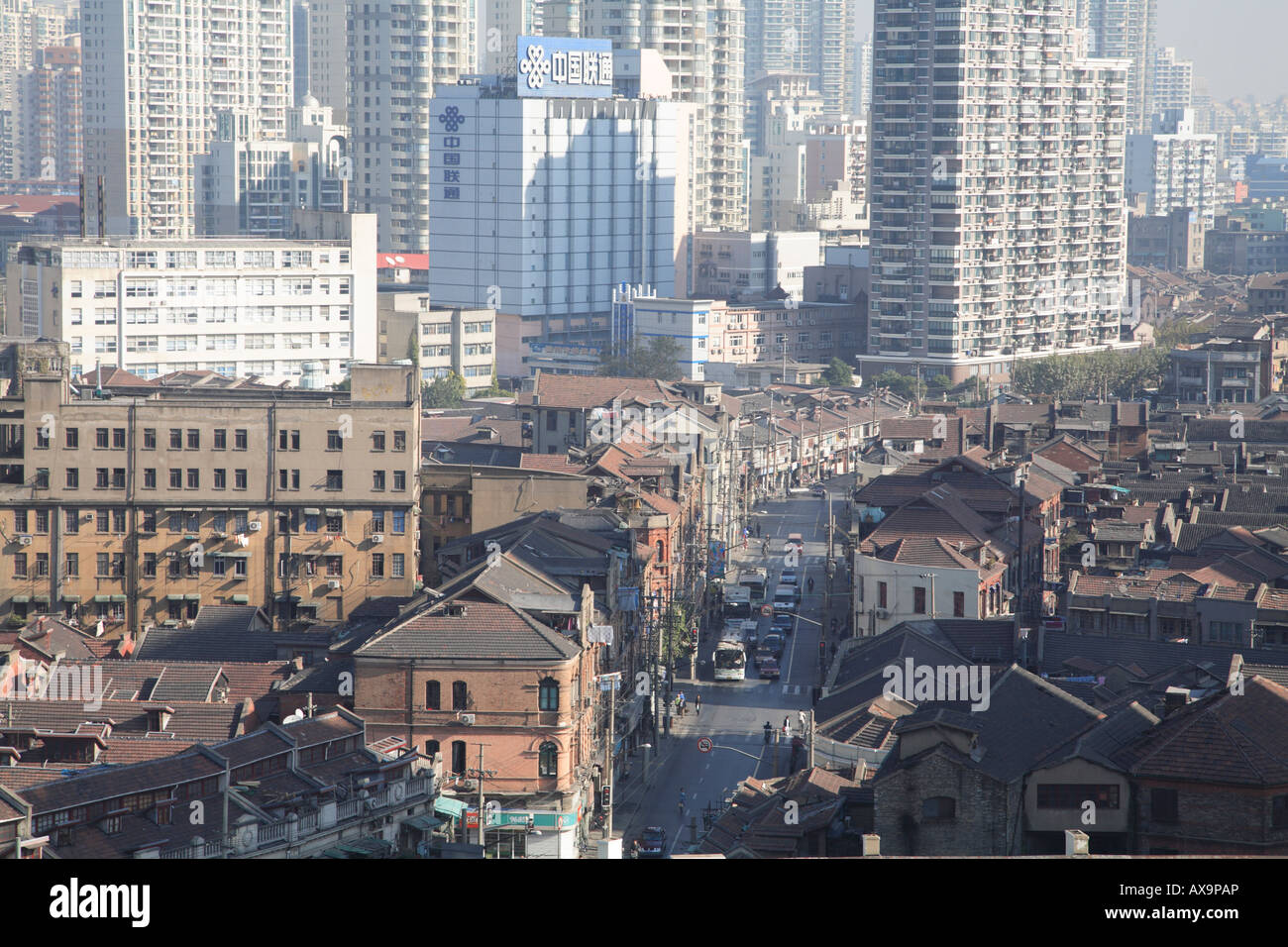 Longtang neighborhood traditional Chinese housing in Shanghai ...