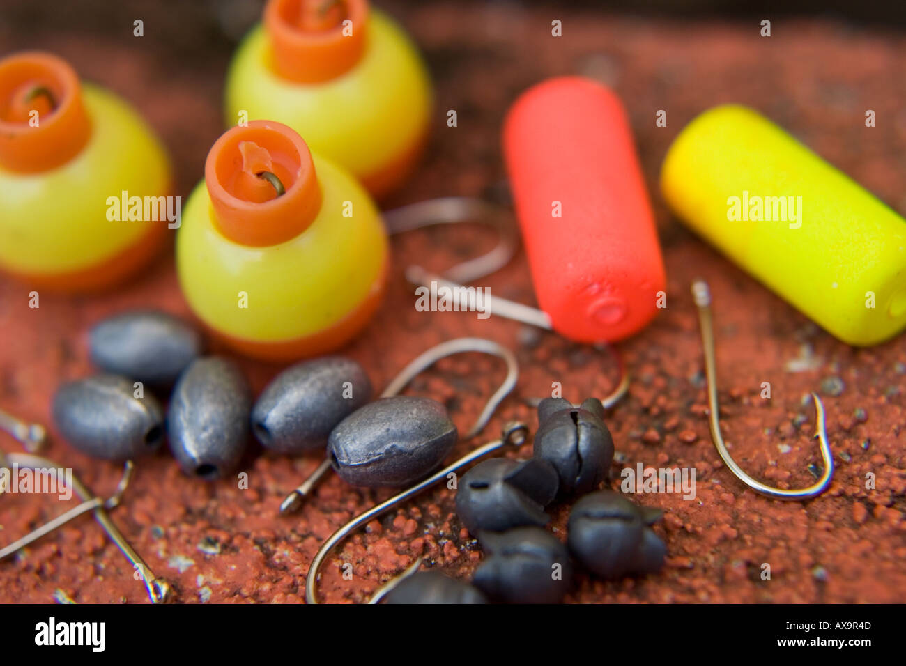 Fishing hook colour hi-res stock photography and images - Alamy