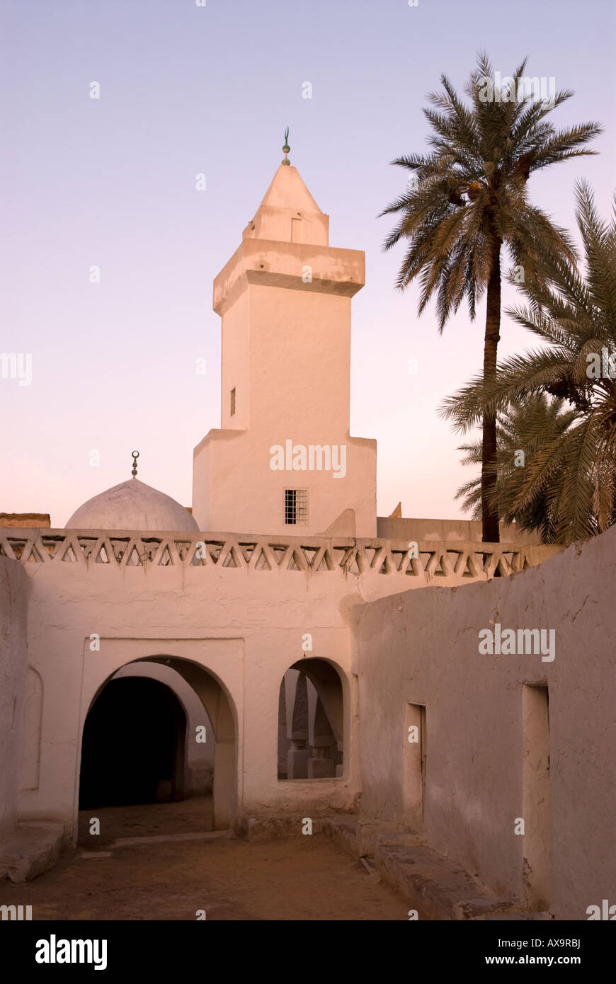 A view of the Omran mosque Old City of Ghadames Libya A UNESCO World ...