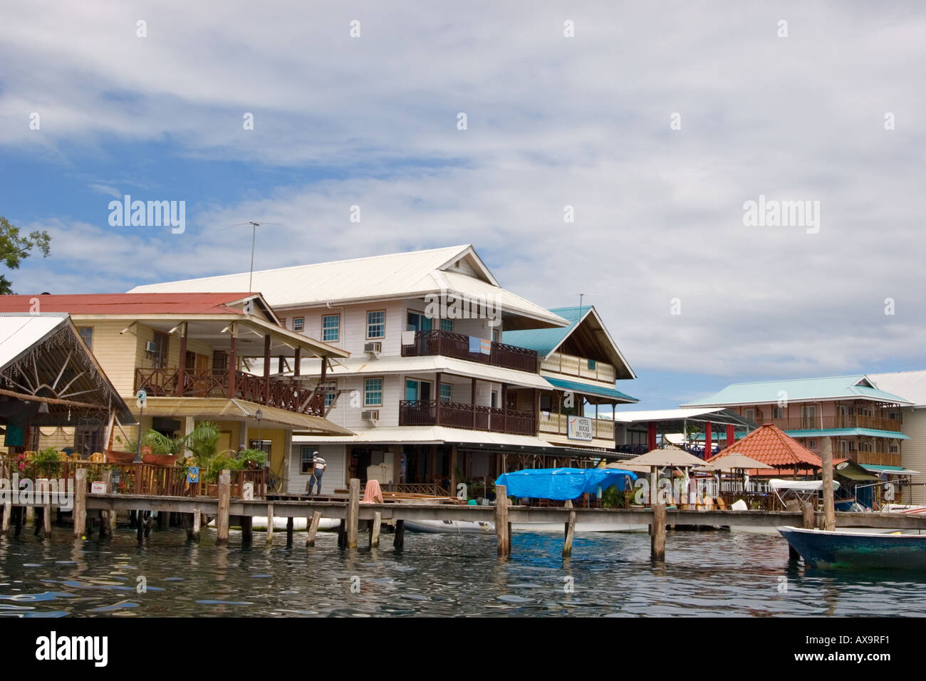Isla Colon, Bocas del Toro, Republic of Panama, Central America Stock ...