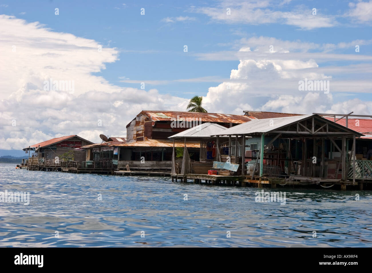 Isla Colon Bocas del Toro Panama Central America Stock Photo - Alamy