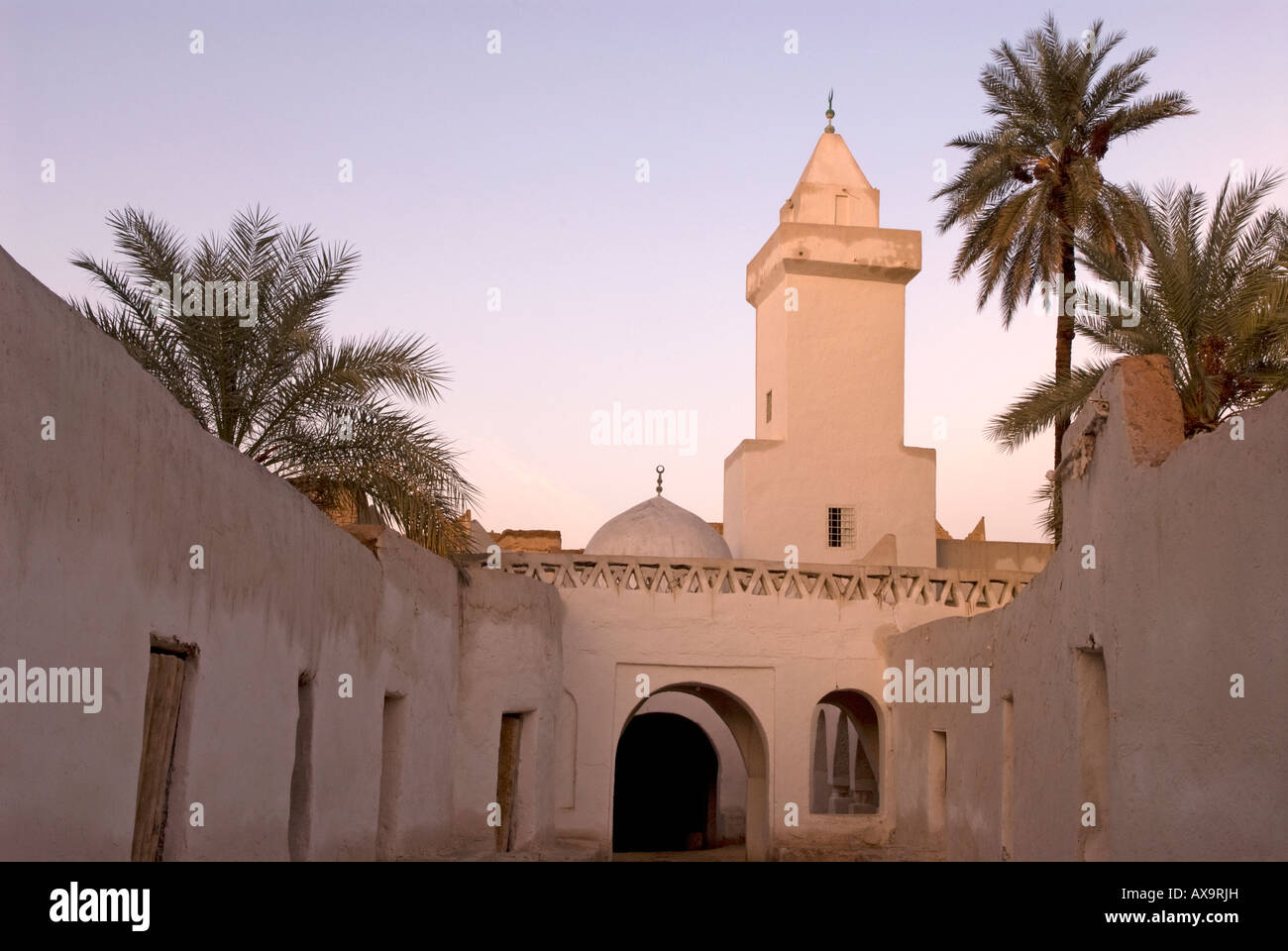 A view of the Omran mosque Old City of Ghadames Libya A UNESCO World ...