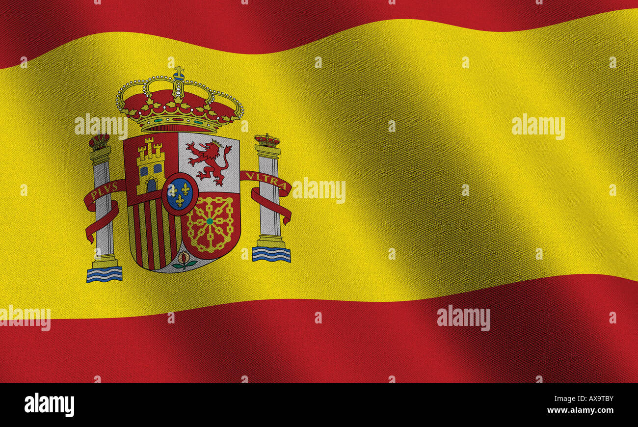Spain flag hi-res stock photography and images - Alamy