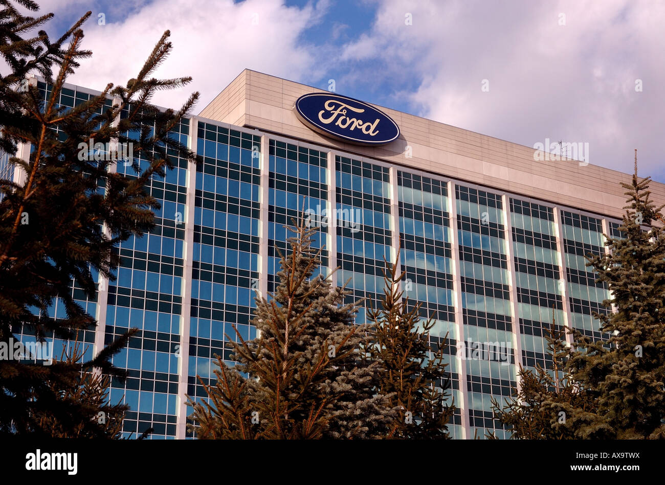 Ford Headquarters Map