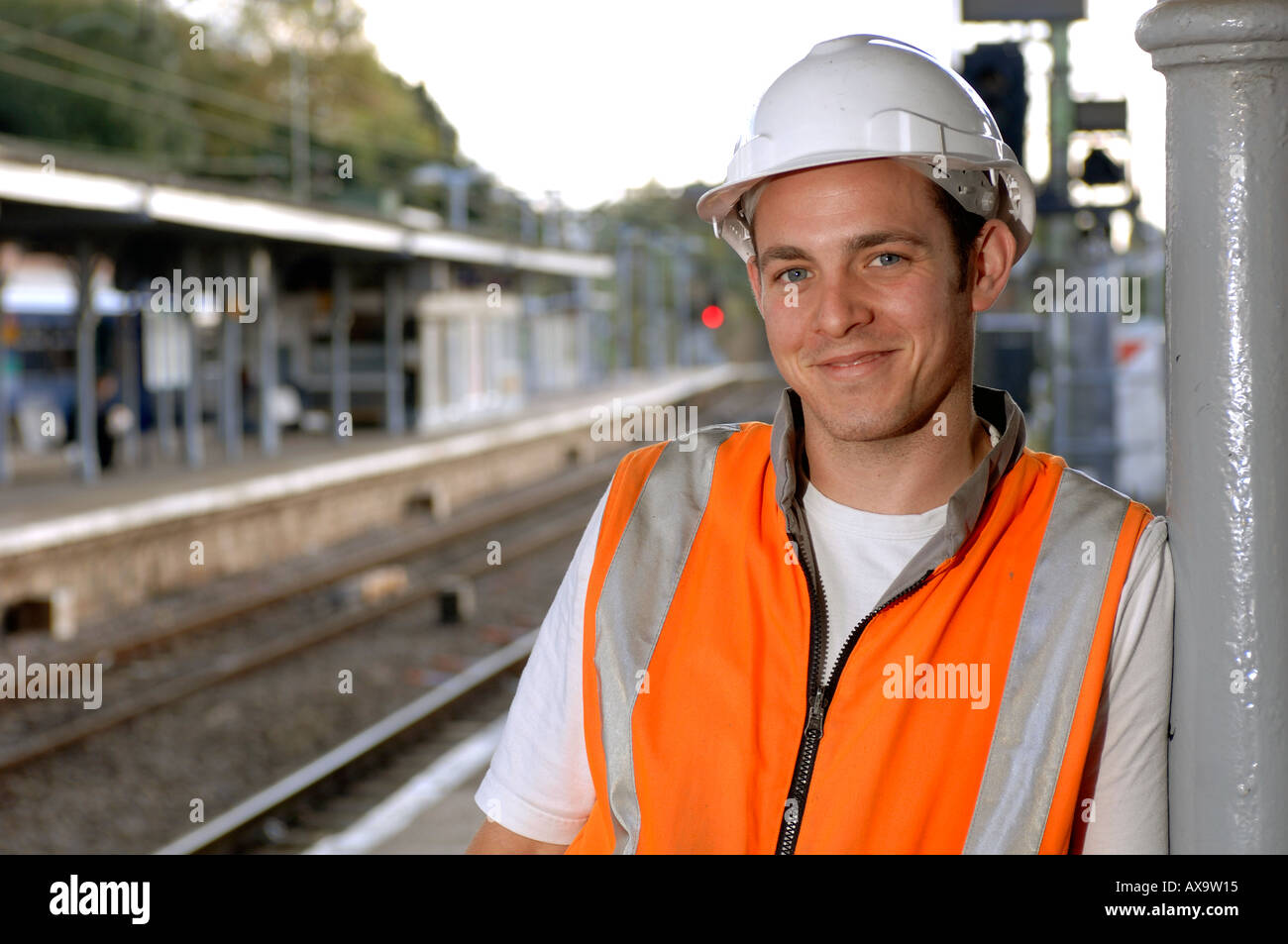 Rail for train hi-res stock photography and images - Alamy