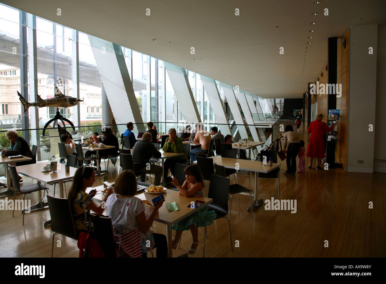 Cafeteria, Melbourne Museum, Melbourne, Australia Stock Photo - Alamy
