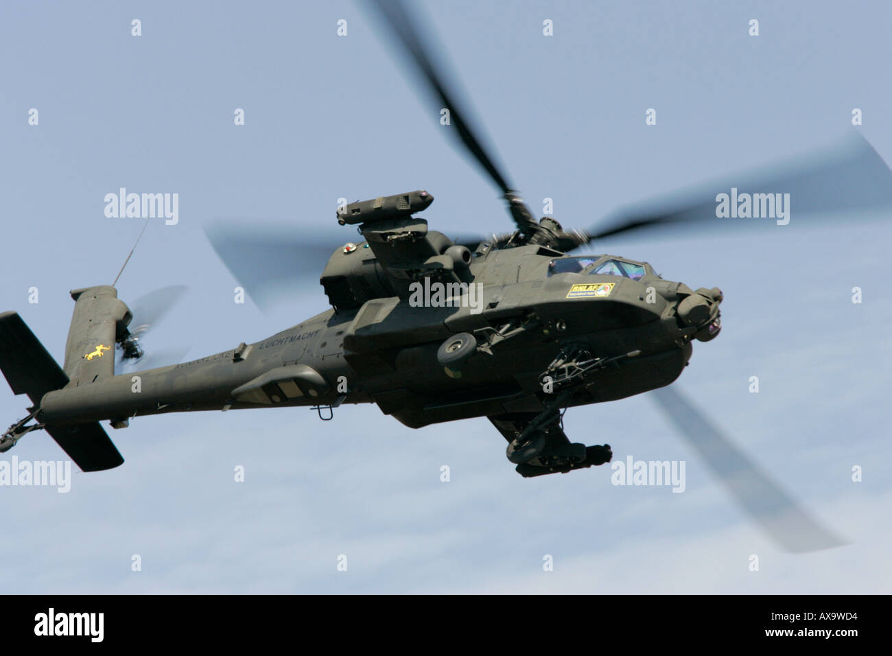 Royal Netherlands Air Force Apache AH 64D RIAT 2005 RAF Fairford ...