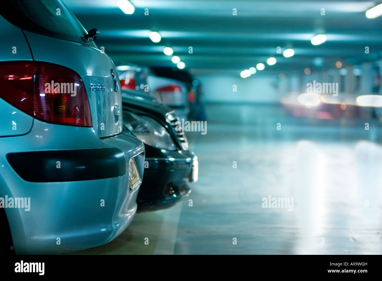 Under Ground Car Park Stock Photo - Alamy