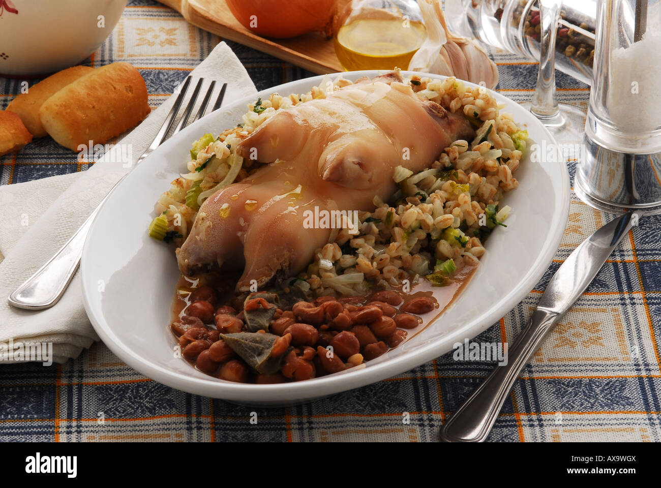 Pig trotter cooked hi-res stock photography and images - Alamy